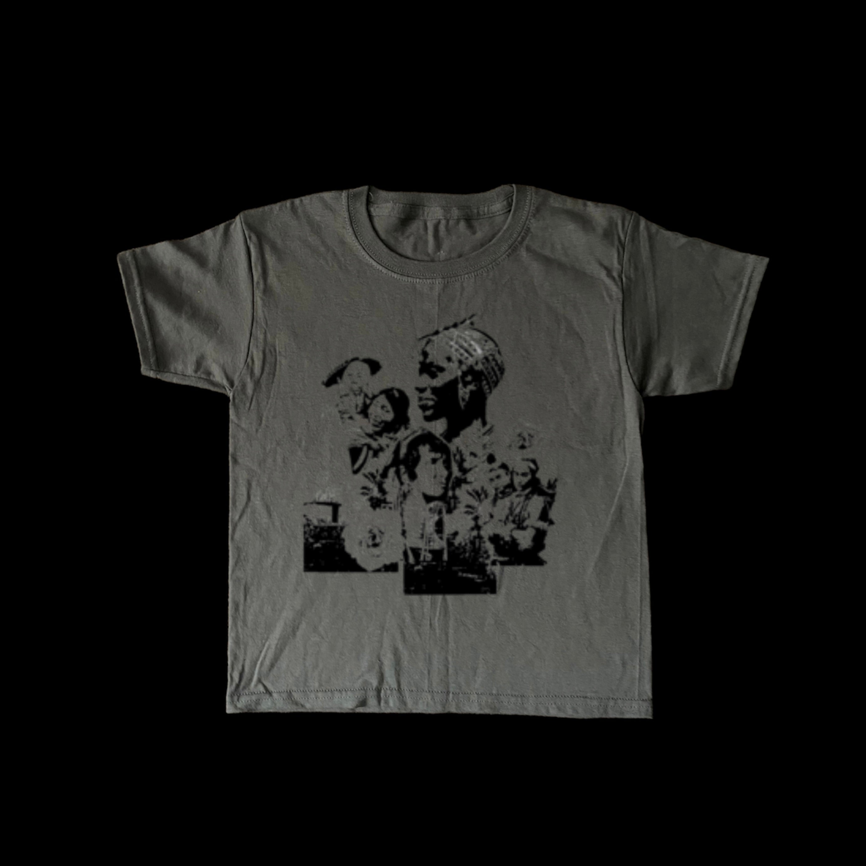Charcoal CULTURE Baby Tee PANCHEEWA charcoal-culture-baby-tee-pancheewa
